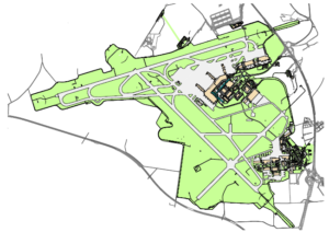 Mapa letiště Praha: Mapy terminálu, autobusů a únikových cest | Prague.org
